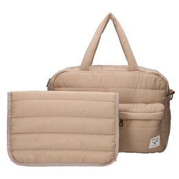 Vadobag Baby Wickeltasche "Care Gracious", beige, Kunstfaser, kariert, Taschen, mit Wickelunterlage und viel Stauraum