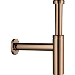 Hansgrohe Flowstar Designsiphon 51305300 G 1 1/4, polished red gold