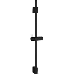 Duschstange Wenko, T:70cm, schwarz, Duschkopfhalterungen, "Classic", Schwarz