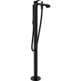 Hansgrohe Vivenis Fertigmontageset 75445670 Wannenarmatur, bodenstehend, mattschwarz