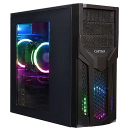 Captiva Business-PC-Komplettsystem "Power Starter R80-039 TFT Bundle", ohne Betriebssystem, 32 GB RAM 1.000 GB SSD, schwarz, Computer_Komplettsysteme