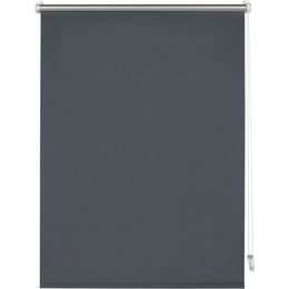 Seitenzugrollo OTTO HOME, B:50cm H:150cm, grau, Polyester, Rollos, "Thermo Klemmrollo Energiesparend", abdunkelnd mit Thermobeschichtung
