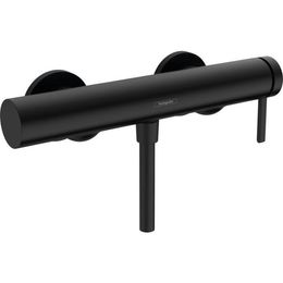 Hansgrohe Finoris Brausearmatur 76620670 Aufputz, 1 Verbraucher, mattschwarz
