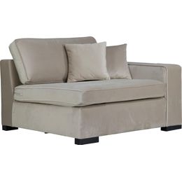 Sofaelement Home Affaire, B:110cm H:86cm T:100cm, beige, Polsterelemente, "Skara", Modul zum eigenen Zusammenstellen, in vielen Bezugsqualit&auml;ten