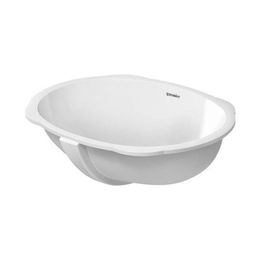 Duravit Design Classics Einbauwaschtisch Universal Santosa 0466510000 Einbau von unten, 51 x 37,5 cm, Wei&szlig; Hochglanz