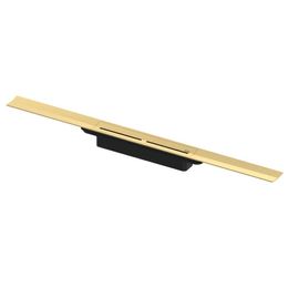 TECE drainprofile Duschrinne 670802 800 mm, Brushed Gold Optic / Gold Optik geb&uuml;rstet, Breite 55mm, PVD