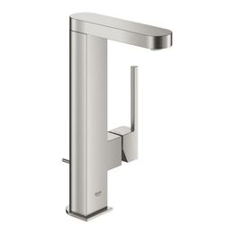 Grohe Plus Waschtisch-Einhebelmischer 23843DC3 L-Size, herausziehbarer Ablauf 1 1/4", supersteel