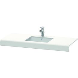 Duravit DuraStyle Waschtisch-Konsole DS828C02222 55x80x10cm, 1 Ausschnitt, wei&szlig; hochglanz