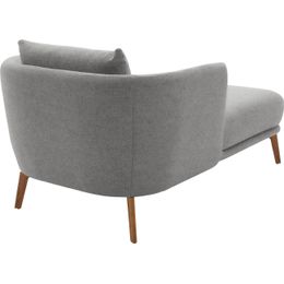 Sch&ouml;ner Wohnen Kollektion Chaiselongue, B:101cm H:71cm T:161cm, grau, SCH&Ouml;NER WOHNEN-KOLLEKTION, 16% Baumwolle, 79% Polyester, 5% Polyacryl, Sofas, "Pearl - 5 Jahre