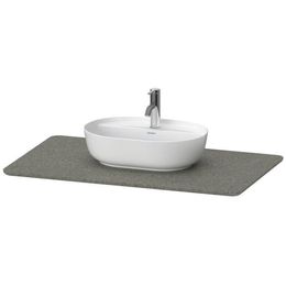 Duravit Luv Waschtisch-Konsole LU946903333 98,8 x 59,5 cm, aus Quarzstein, mit 1 Ausschnitt, Grau Struktur