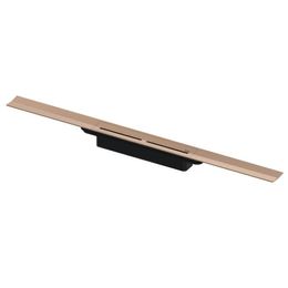 TECE drainprofile Duschrinne 671203 1200 mm, Brushed Red Gold / Rotgold geb&uuml;rstet, Breite 55mm, PVD