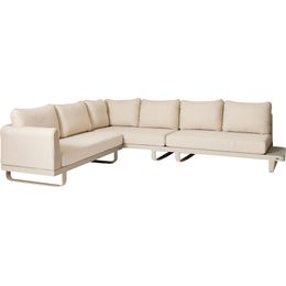 Gartenlounge-Set Best, B:320cm H:69cm T:242cm, beige, Obermaterial: 70% Polyurethan, 30% Polypropylen, Sitzmöbel-Sets, "Fellow"