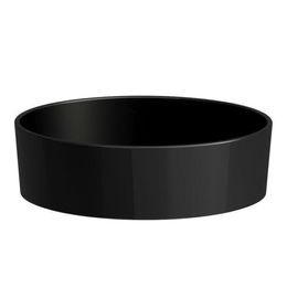 Laufen Waschtisch-Schale Kartell 8123310201121 42x42x13,5cm, schwarz, ohne &Uuml;berl., Saphirkeramik