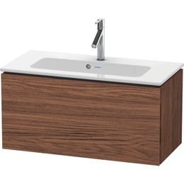 Duravit L-Cube Waschtisch-Unterschrank LC615702121 82 x 39,1 cm, nussbaum dunkel, 1 Auszug, wandh&auml;ngend