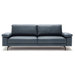2-Sitzer, B:180cm H:85cm T:95cm, blau, CREATION BY ROLF BENZ, Sofas, "CR.450 elegantes Designsofa mit hohem Sitzkomfort"