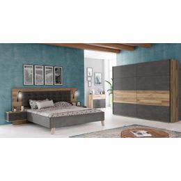 Schubkastenkommode FORTE, B:100cm H:80cm T:42cm, silber, Sideboards, "Ricciano"