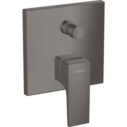 Hansgrohe Metropol Fertigmontageset 32546340 UP-Wannen-Einhebelmischer mit Sicherheitskombination, brushed black chrome