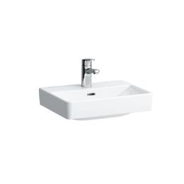 Laufen Pro S Handwaschbecken 8159614001091 45 x 34 cm, ohne Hahnloch, &Uuml;berlauf, unterbauf&auml;hig