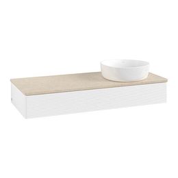 Villeroy & Boch Villeroy & Boch Antao Waschtischunterschrank 1200x190x500mm L12113MT mit Beleuchtung mit Struktur FK/AP: MT/3