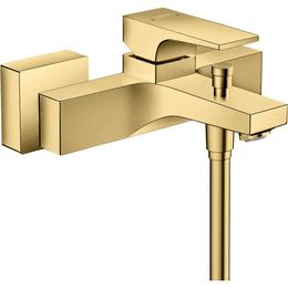 Hansgrohe Metropol Wannen-Einhebelmischer 32540990 Aufputz, Ausladung 180 mm, polished gold optic