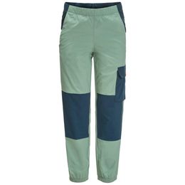 Jack Wolfskin Mädchen Outdoorhose "VILLI STRETCH PANTS K", grün, Gr. 92, OBERSTOFF 95% POLYAMID, 5% ELASTHAN FUTTER 100% POLYESTER, Hosen