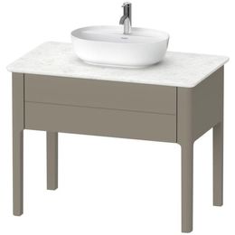 Duravit Luv Waschtisch-Unterschrank LU956409292 93,8x57 74,3cm, 1 Auszug, stehend, Steingrau Seidenmatt