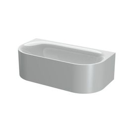Bette BetteLux Oval Silhouette Badewanne 3417-002CWVVS manhattan, 190x95x45cm, freistehend