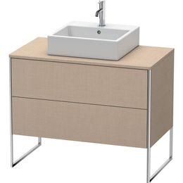 Duravit XSquare Waschtisch-Unterschrank XS492107575 100x53,8x54,8cm, 2 Ausz&uuml;ge, Leinen