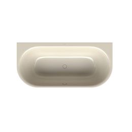 Bette BetteLux Oval Silhouette Badewanne 3416-001CWVVS pergamon, 180x85x45cm, freistehend