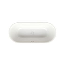 Bette BetteLux Oval Badewanne 3466-440 snow, 180x80x45cm