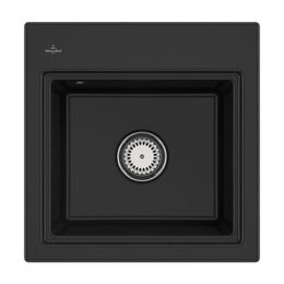 Villeroy & Boch Villeroy und Boch Subway Style 50 S Einbausp&uuml;le 331500J0 Sp&uuml;lbecken, 500 x 510 mm, chromite CeramicPlus
