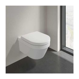 Villeroy & Boch Villeroy und Boch Architectura WC-Set 4694HRR1 sp&uuml;lrandlos, mit WC-Sitz, wei&szlig; C-plus