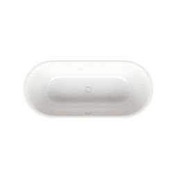 Bette BetteLux Oval Silhouette Badewanne 3466-287CFXXS starwhite, 180x80x45cm, freistehend