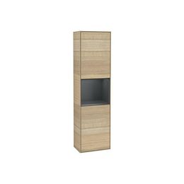 Villeroy & Boch Villeroy und Boch Finion Hochschrank G470HGPC 41,8x151,6cm, rechts, Emotion, Regal Midnight Blue Matt Lacquer, Oak Veneer