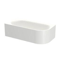 Bette BetteLux Oval Silhouette Badewanne 3427-440CERVS snow, 195x95x45cm