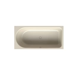 Bette BetteOcean Badewanne 8865-001 170x80x45cm, Fu&szlig;ende rechts, &Uuml;berlauf vorne, pergamon