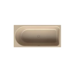 Bette BetteOcean Badewanne 8865-003 170x80x45cm, Fu&szlig;ende rechts, &Uuml;berlauf vorne, bahamabeige