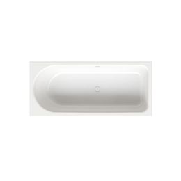 Bette BetteOcean Badewanne 8856-287 180x80x45cm, Fu&szlig;ende rechts, &Uuml;berlauf hinten, starwhite