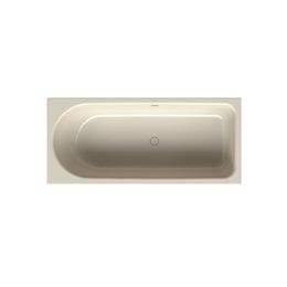 Bette BetteOcean Badewanne 8856-001 180x80x45cm, Fu&szlig;ende rechts, &Uuml;berlauf hinten, pergamon
