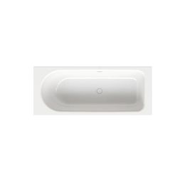 Bette BetteOcean Badewanne 8852-287 starwhite, 170x70x45cm, Fu&szlig;ende rechts, &Uuml;berlauf hinten