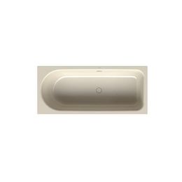 Bette BetteOcean Low-Line Badewanne 8830-001 pergamon, 160x70x38cm, Fu&szlig;ende rechts, &Uuml;berlauf hinten