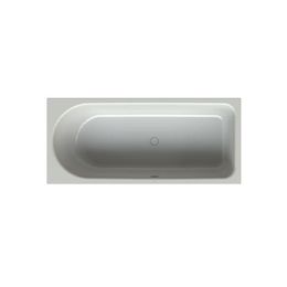Bette BetteOcean Badewanne 8857-002 180x80x45cm, Fu&szlig;ende rechts, &Uuml;berlauf vorne, manhattan