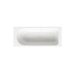 Bette BetteOcean Badewanne 8852-440 snow, 170x70x45cm, Fu&szlig;ende rechts, &Uuml;berlauf hinten