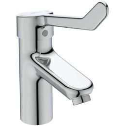 Ideal Standard CeraPlus 2 Waschtischarmatur BC097AA mit Metallablauf, DN 15, mit Klinikhebel, chrom