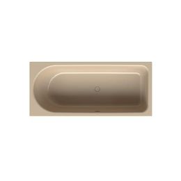 Bette BetteOcean Badewanne 8857-003 180x80x45cm, Fu&szlig;ende rechts, &Uuml;berlauf vorne, bahamabeige