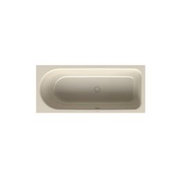 Bette BetteOcean Badewanne 8851-001 160x70x45cm, Fu&szlig;ende rechts, &Uuml;berlauf vorne, pergamon