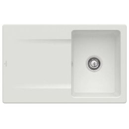 Villeroy & Boch Villeroy & Boch Siluet Einbausp&uuml;le 333401SM mit Ablaufgarnitur und Handbet&auml;tigung, Steam