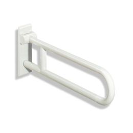 HEWI 801 Dreh-St&uuml;tzklappgriff 801.50.14099 750 mm, reinwei&szlig;, drehbar