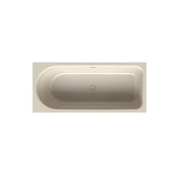 Bette BetteOcean Badewanne 8854-001 170x75x45cm, Fu&szlig;ende rechts, &Uuml;berlauf hinten, pergamon