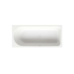 Bette BetteOcean Badewanne 8857-440 180x80x45cm, Fu&szlig;ende rechts, &Uuml;berlauf vorne, snow